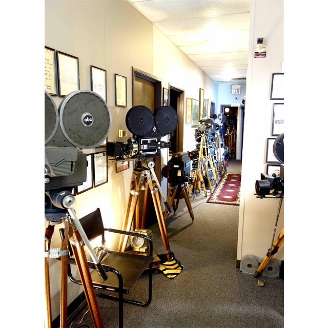 Mid Century Usa Made Complete Mitchell Motion Picture Camera Displayed ...