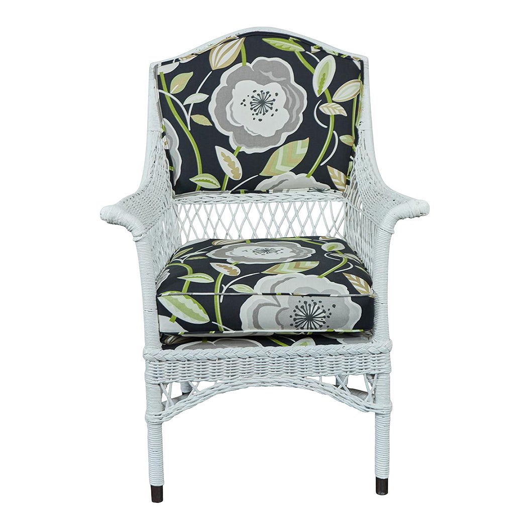1920s Wicker Armchair | Chairish