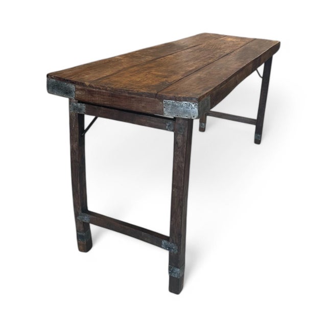 Rustic Folding Table | Chairish