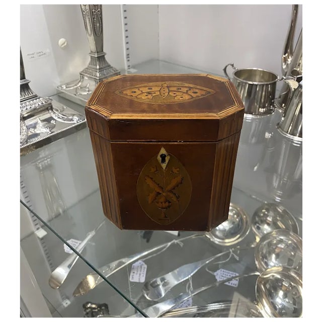 Early 19th Century English George III Tea Caddy | Chairish