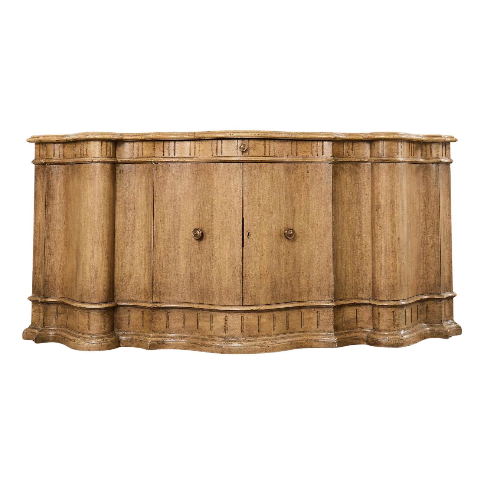 Holly Hunt for Therien Studio Serpentine Sideboard or Buffet | Chairish