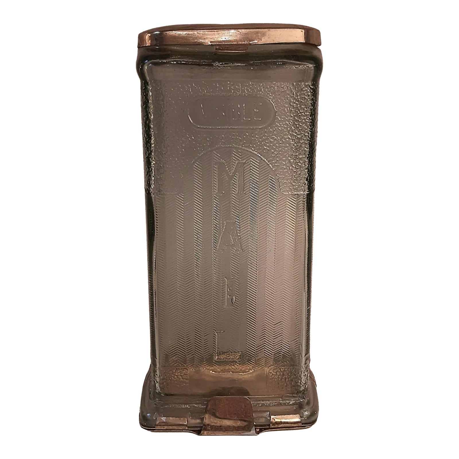 Glass Postal Mailbox Letterbox Mail Letter Post Box | Chairish