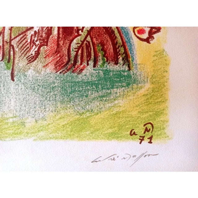 André Masson, The Fertile Hand, 1971, Hand-Signed Lithograph | Chairish