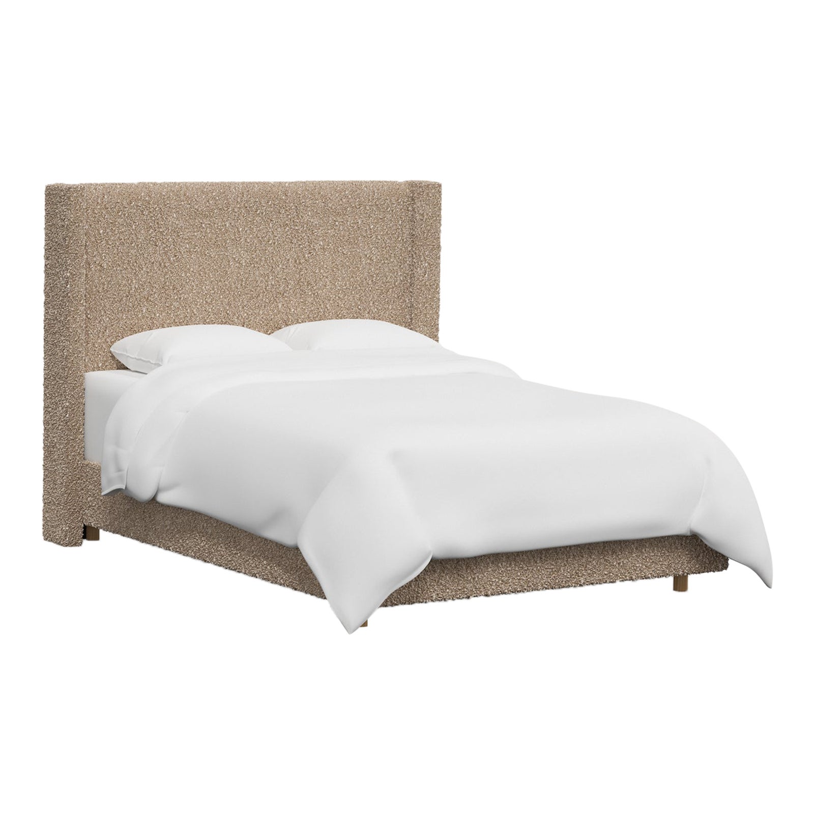 Red from Scalamandre crafted by Cloth & Company Full Hudson Bed in ...