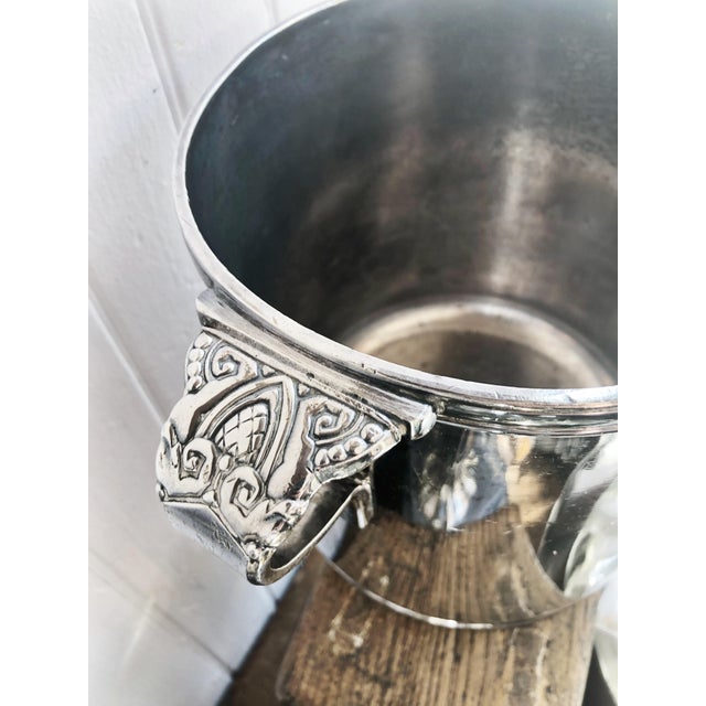 1961 Silver Plated Waldorf Astoria Champagne Bucket | Chairish