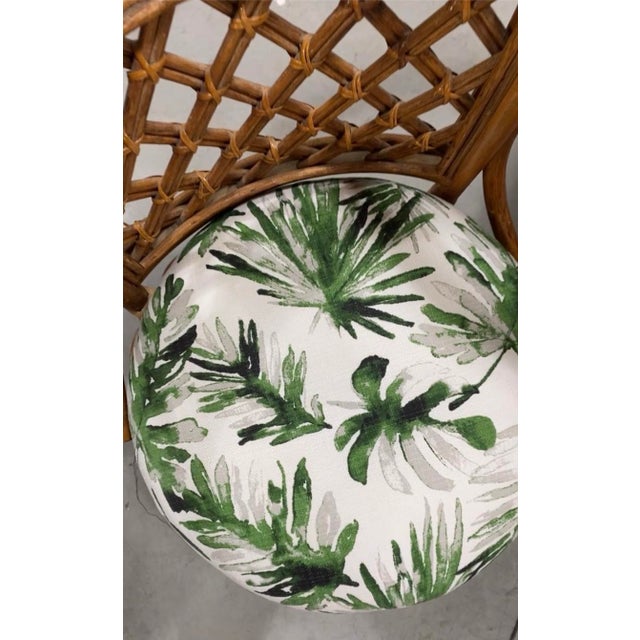 1970s Vintage Boho Chic Bamboo/Rattan Dining Set - 3 Pieces | Chairish