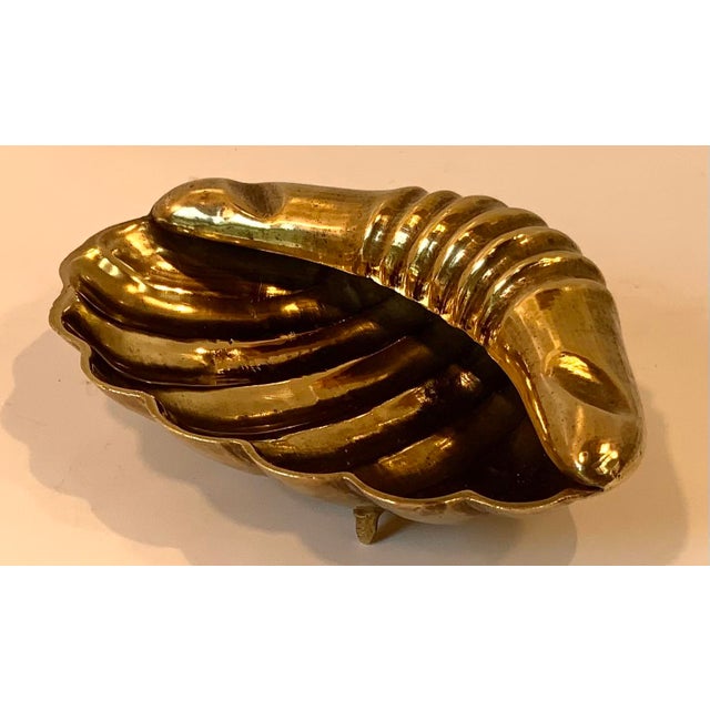 Brass Shell Shaped Soap Dish | Chairish
