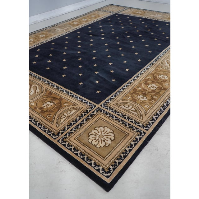 1990s French Regency Style9x12 Room Size Rug | Chairish