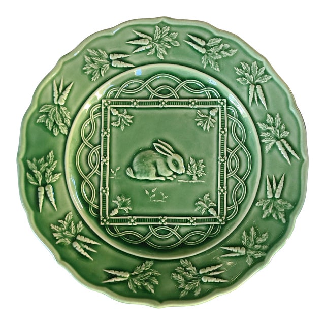 Bordallo Pinheiro Rabbit Salad Plate | Chairish