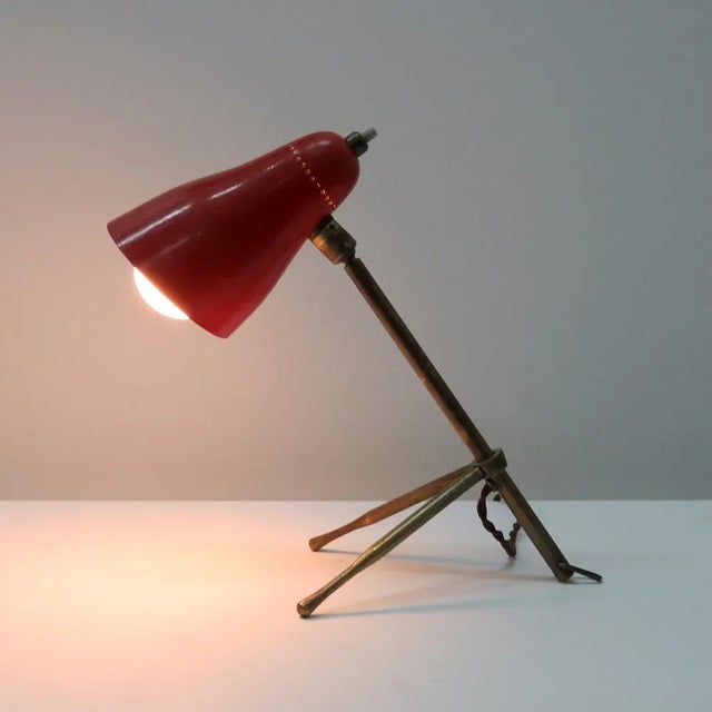 Giuseppe Ostuni "Ochetta" Wall or Table Lamp for O-Luce, 1950 | Chairish