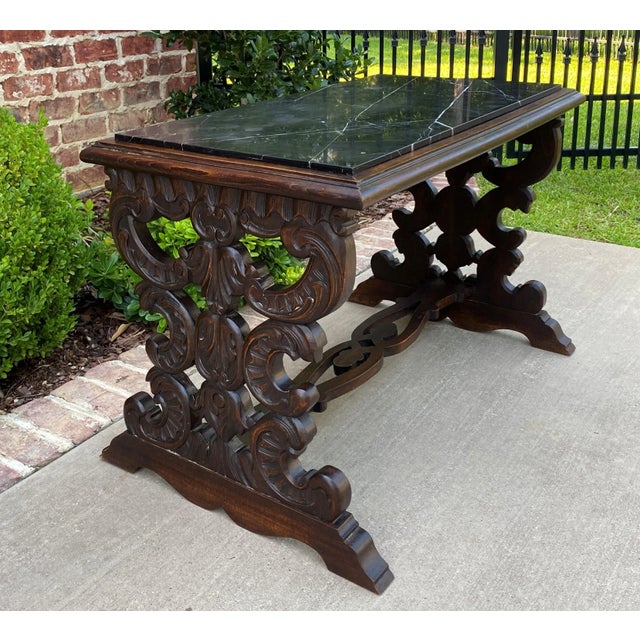 Antique French Renaissance Revival Coffee Table | Chairish