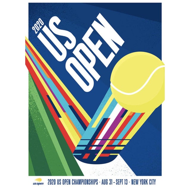 US Open 2020 Poster | Chairish