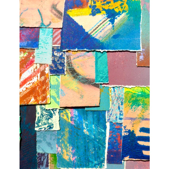 "Tapestry Collage" Contemporary Modernist Collage by Martha Holden ...