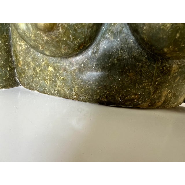 Vintage African Shona Woman Verdite Stone Zimbabwe Sculpture by Cashel ...