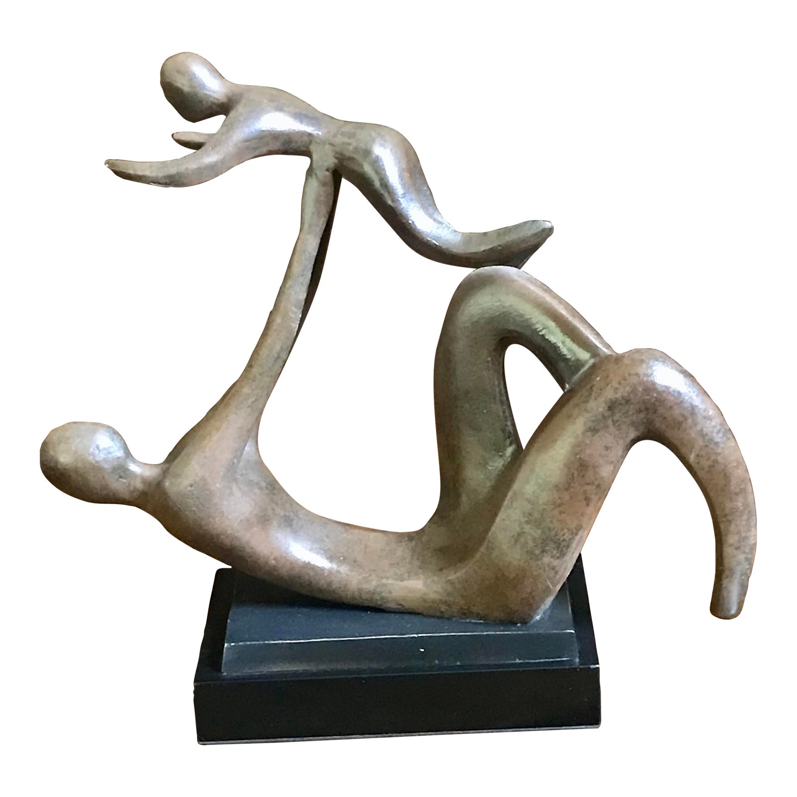 Wildwood Child & Parent Sculpture | Chairish