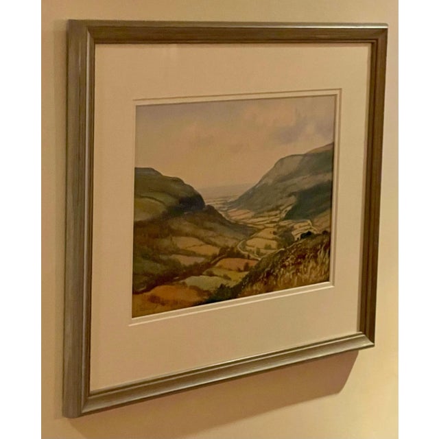 George Trevor, Watercolour of Ireland Valley Countryside by 20th ...