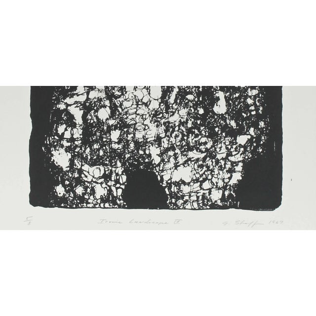 Gary Lee Shaffer "Iconic Landscape Ix" Abstract Expressionist ...