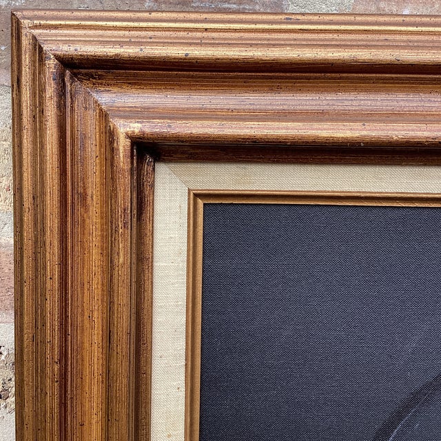 Mid 20th Century French Artist Violette De Mazia Framed Painting on ...