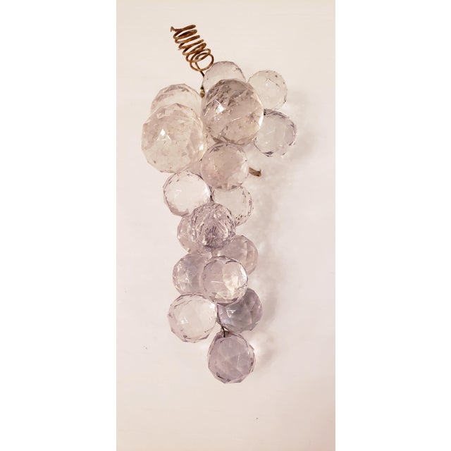 1980s Lucite Grape Clusters - Set of 10 | Chairish