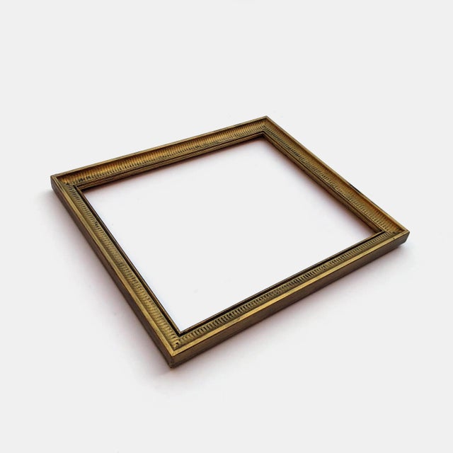 Vintage Gold Wood Frame | Chairish
