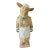 Vintage Boho Chic Terracota Butcher Pig Sign Statue | Chairish