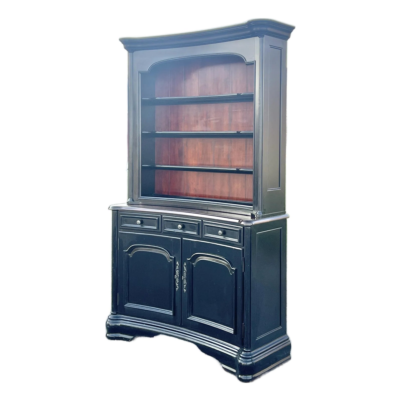 Hooker Furniture Indigo Creek Buffet With Hutch | Chairish