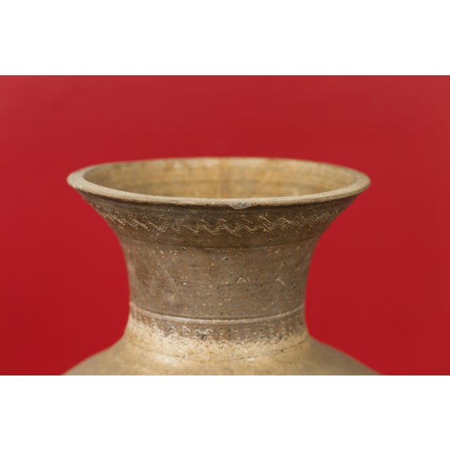Chinese Han Dynasty Glazed Hu Vessel with Petite Handles, circa 202 BC ...