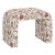 Lulu Waterfall Ottoman in Thea Blush | Chairish