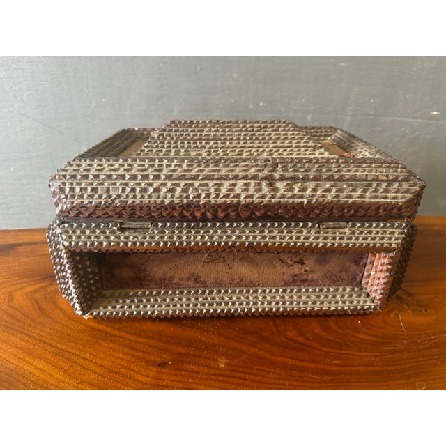 1920’s Tramp Art Box | Chairish