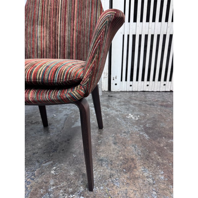 Minotti York Missoni Fabric Arm Chairs, a Pair | Chairish