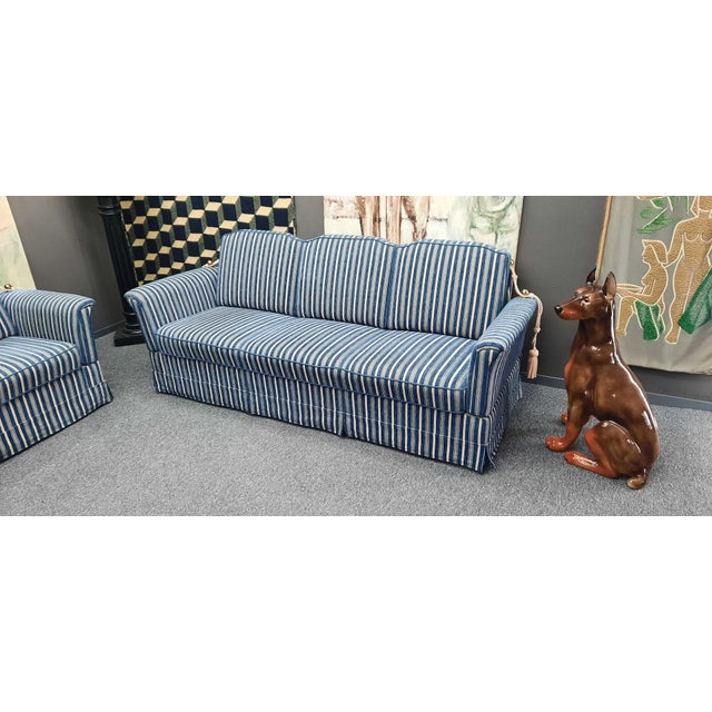 Regency Seating and Daybed from Maison Janson, 1970s Set of 4 | Chairish