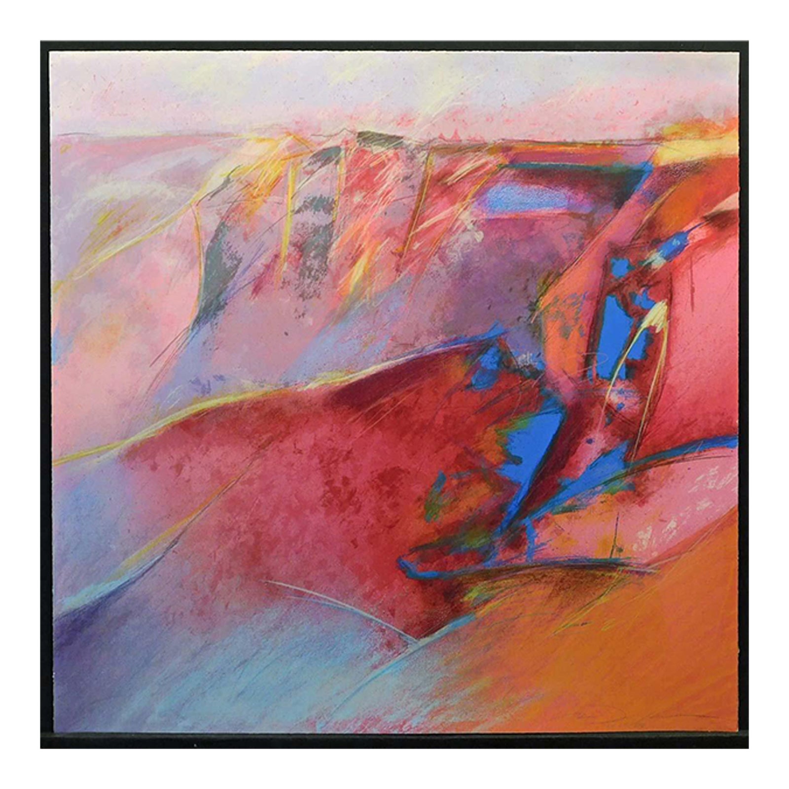 1980s Mark Dickson "Ev" #119 Hand Signed Serigraph Unframed on Paper ...