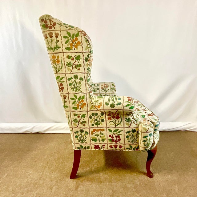 Vintage Traditional Arts & Crafts Ethan Allen Wingback Chair.. | Chairish