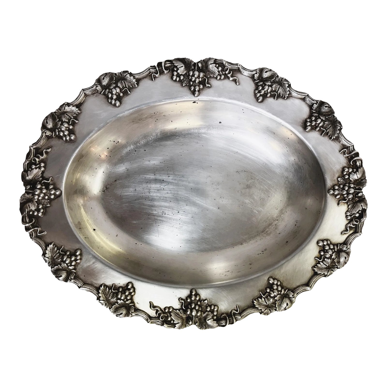 Vintage Barbours International Silver Co. Silverplate Dish With ...