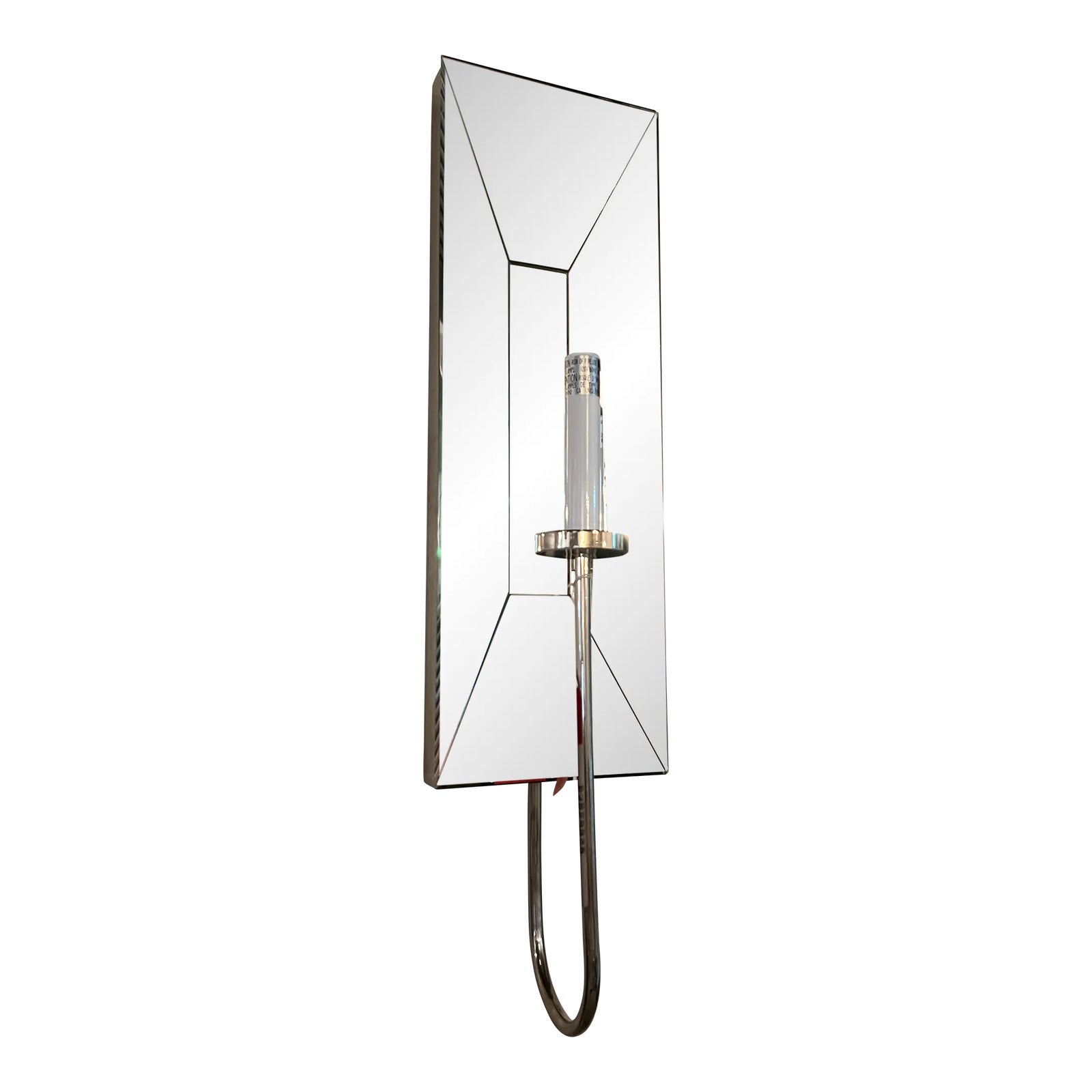 Visual Comfort Cotswold Large Mirrored Sconce | Chairish