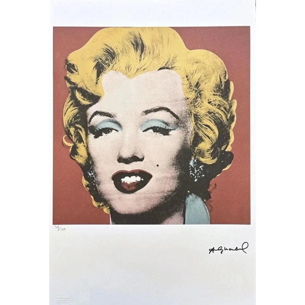 After Andy Warhol, Marilyn Monroe Brick, 1980s, Lithograph | Chairish