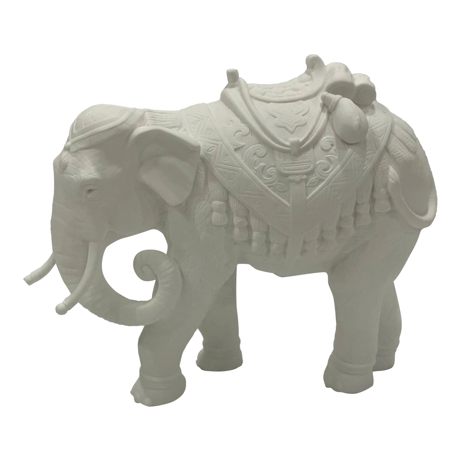 1996 Lenox Bone China Elephant Figurine | Chairish