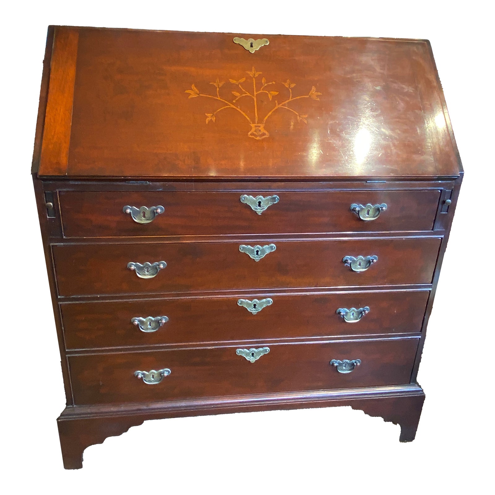 1930s Poet h.w. Longfellow Writing Desk- Authentic Reproduction | Chairish