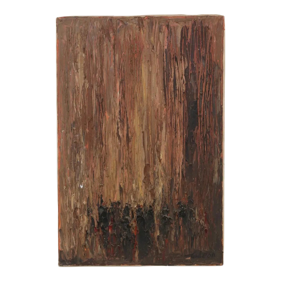 Abstract Painting, Original Artwork by Elmo Gideon | Chairish