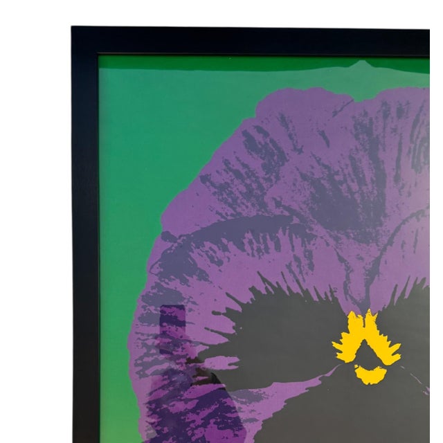 Jan Pienkowski, Pop Art Pansy, 1961, Silk-Screen, Framed | Chairish
