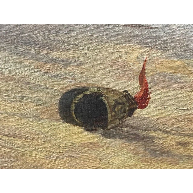 Oil Painting WW1 French Dragoons Cavalry Battle the Great Retreat From ...