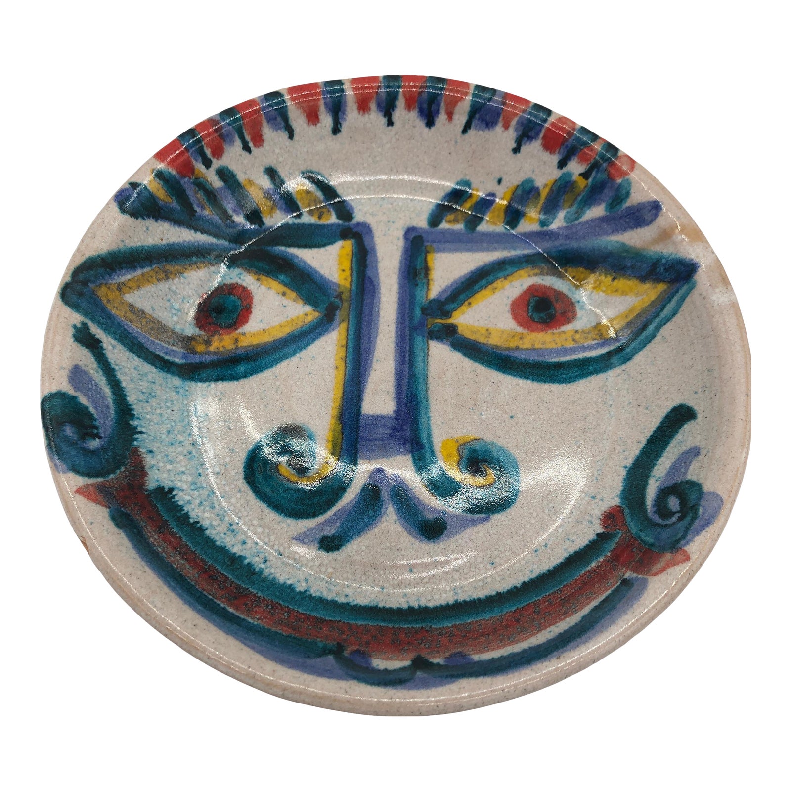 Giovanni Desimone Pottery Italian Hand Painted Ceramic Plate of ...