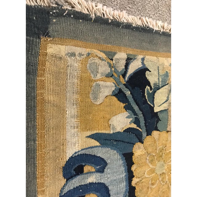 An Antique French Tapestry Fleur D’ Chioux | Chairish
