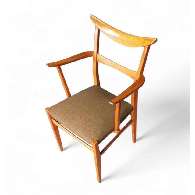 German Cow Horn Dining Armchairs from Lübke, 1950s, Set of 4 | Chairish