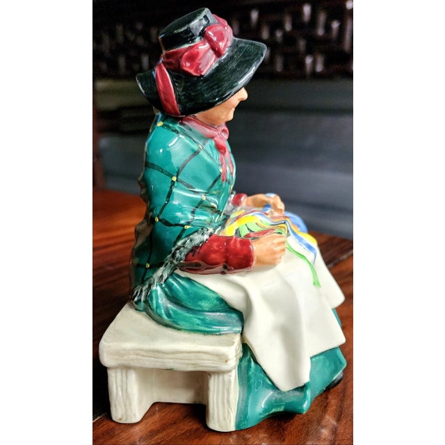 Royal Doulton English Painted Polychrome Porcelain "Silks & Ribbons ...