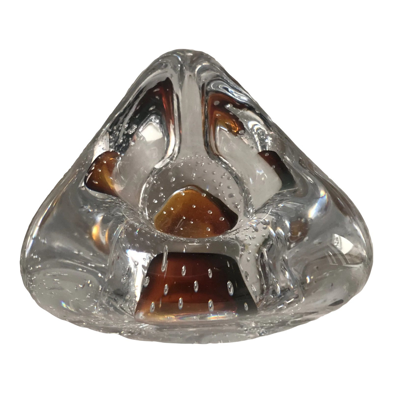 Marian Pyrcak Handblown Bullicante Paperweight Initialed Chairish