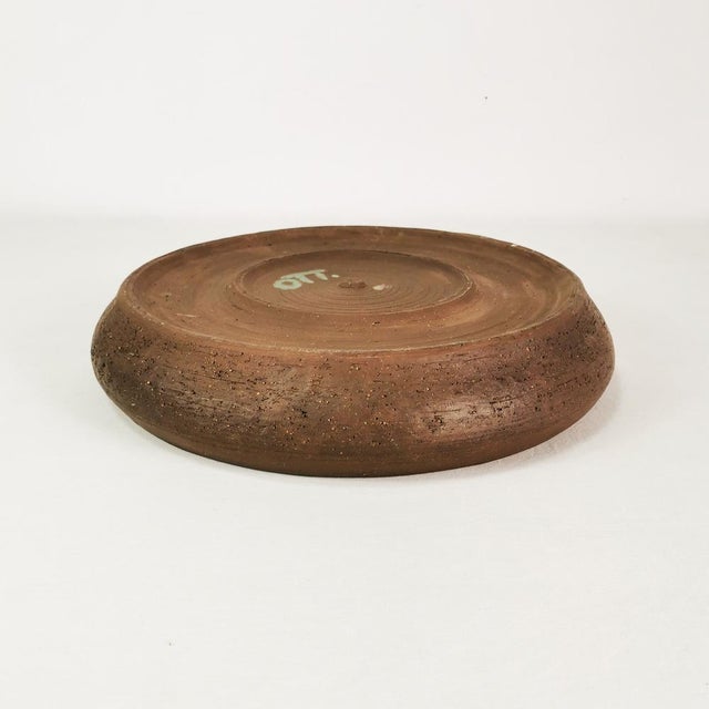 Large Mid-Century Ceramic Plate, Denmark, 1960s | Chairish