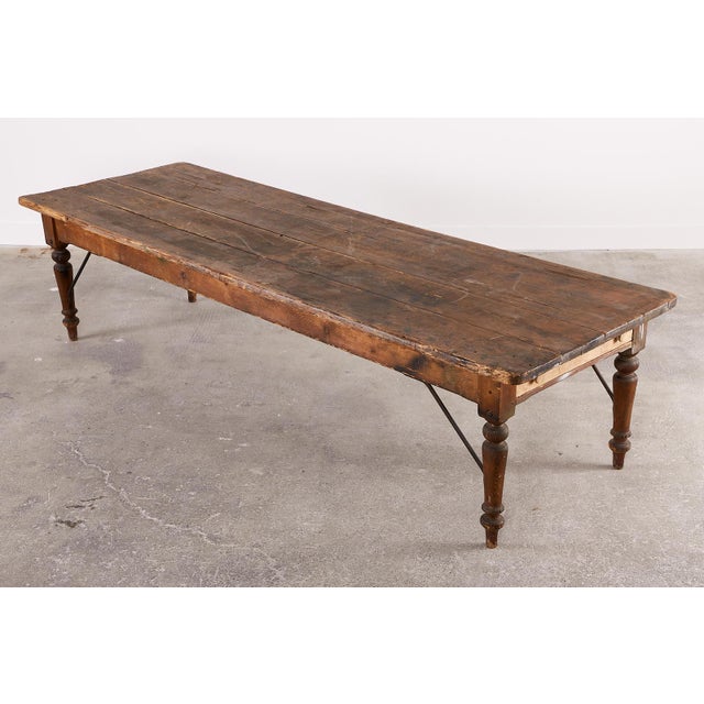 American Country Pine General Store Work Table or Display | Chairish