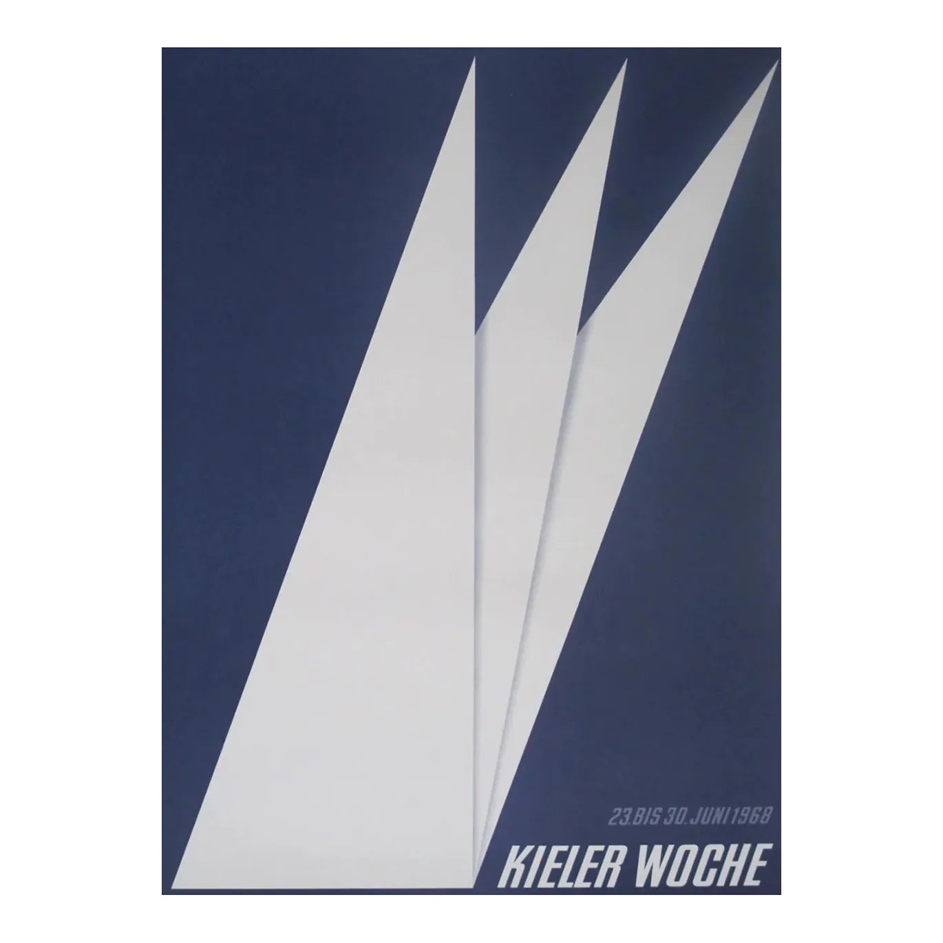 Kiel Week Kieler Woche 1968 Poster | Chairish