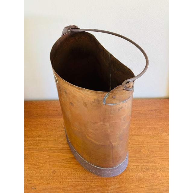 20th Century French Copper Pail | Chairish